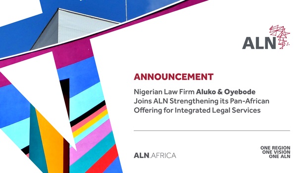 Aluko & Oyebode Rebrands as ALN Nigeria | Aluko & Oyebode - DNL Legal ...